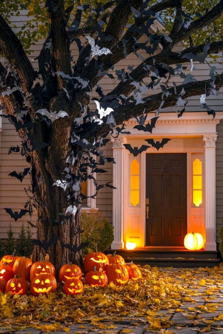21+ Quick Easy Halloween Porch Ideas for a Last-Minute Spooky Look ...