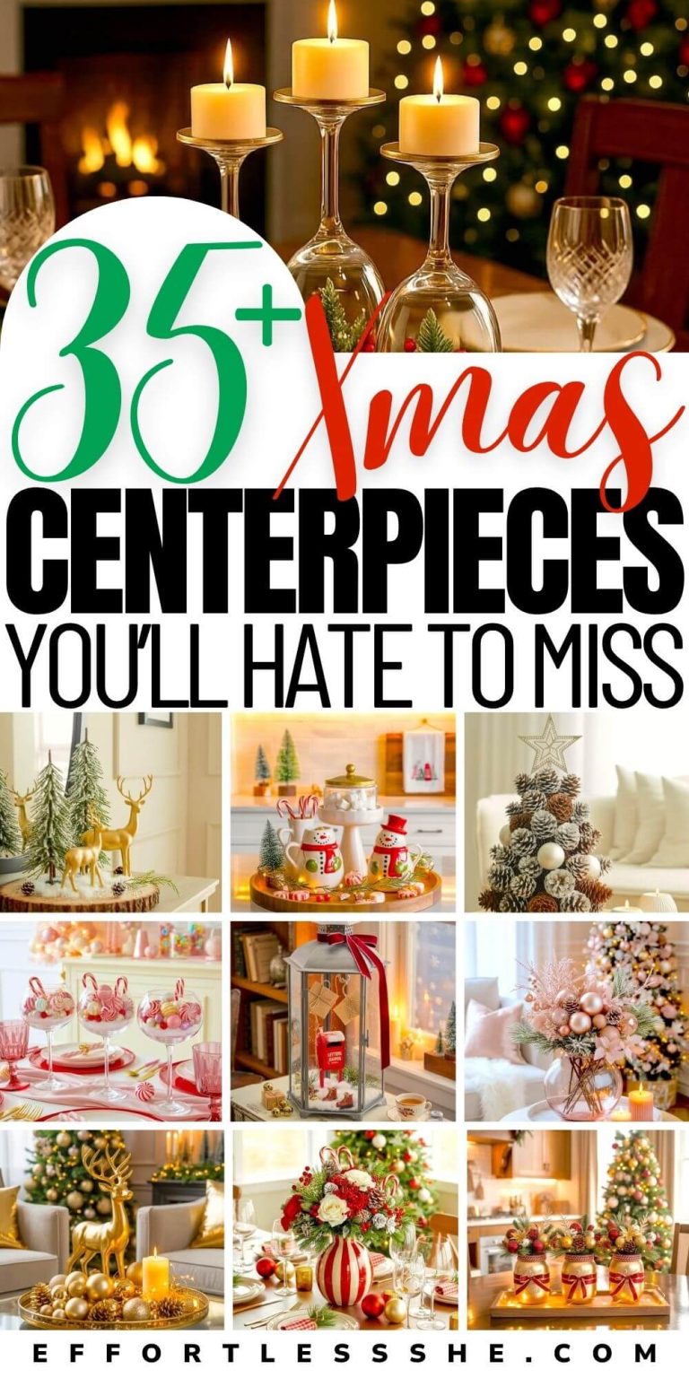 35+ Dreamy Christmas Table Centerpieces for a Photo-Ready Holiday ...