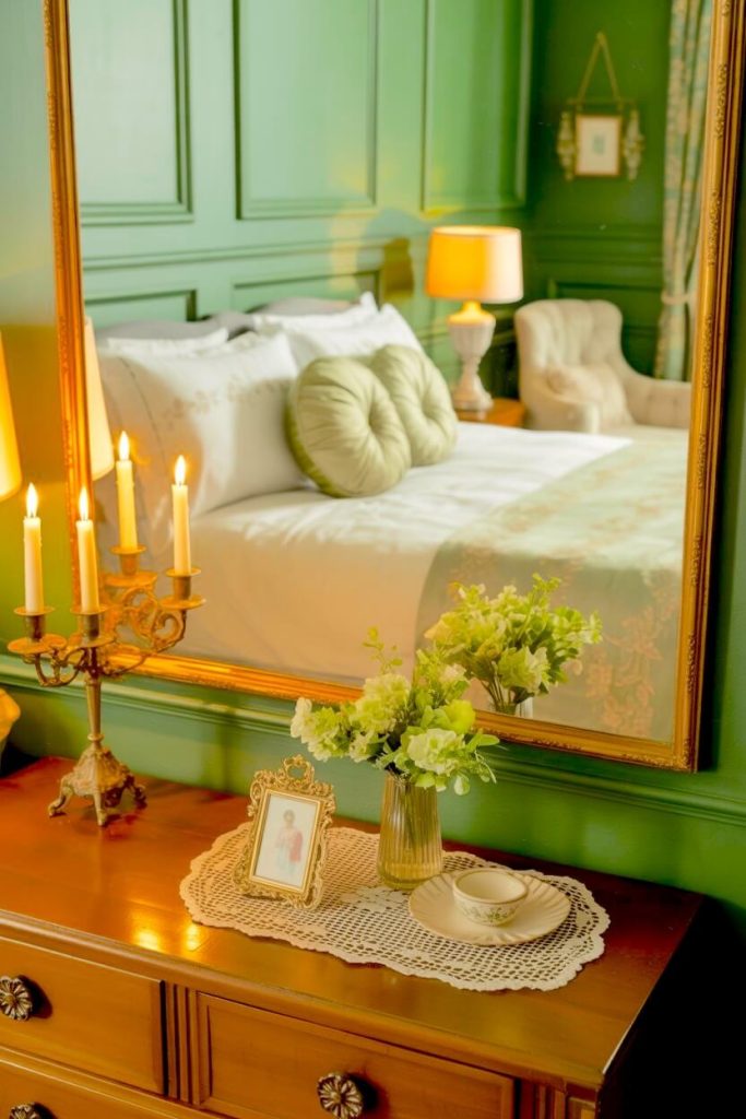 91+ Green Grandmacore Bedroom Ideas You’ll Wish You Tried Sooner - Effortless She
